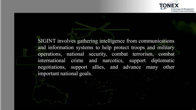 SIGINT Training Course, Signals Intelligence (SIGINT) Training Bootcamp ...