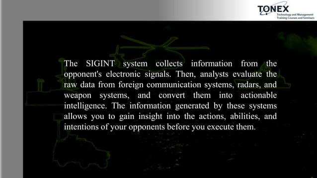 SIGINT Training Course, Signals Intelligence (SIGINT) Training Bootcamp ...