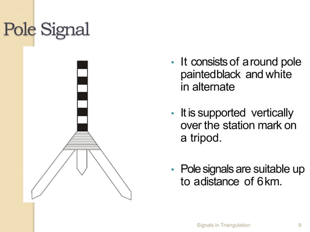 signals in triangulation .. ...Surveying | PPTX | Geography | Science
