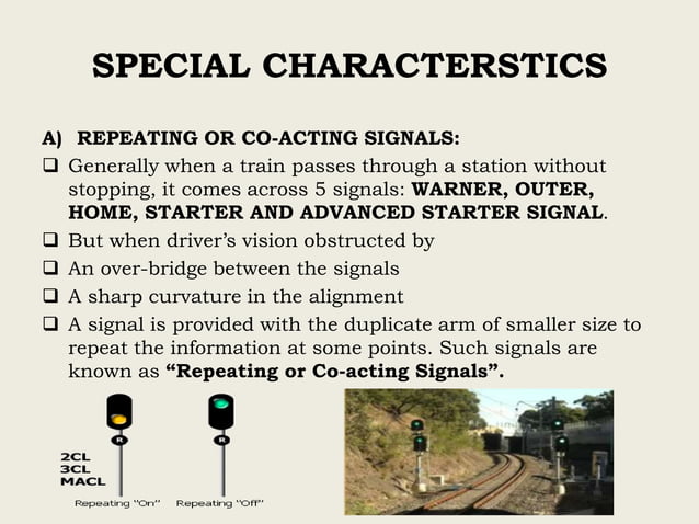 Signals on Railway