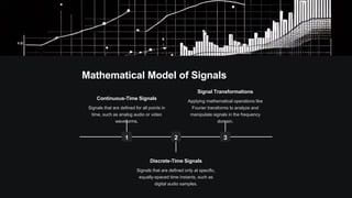Signals Processing power point detailed presentation | PPTX