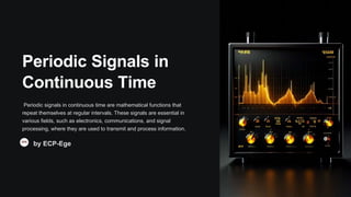 Signals Processing power point detailed presentation | PPT