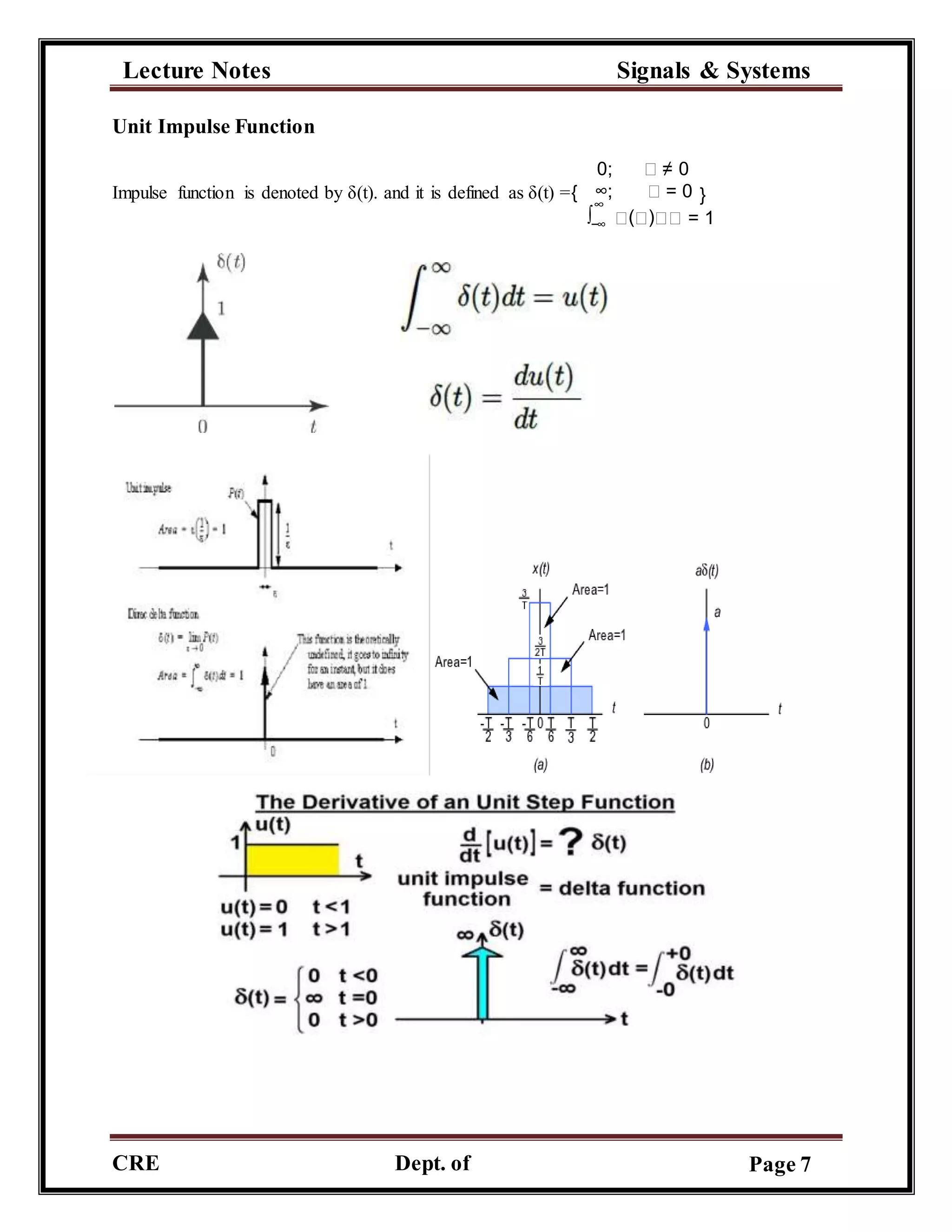 Signals & systems | DOCX