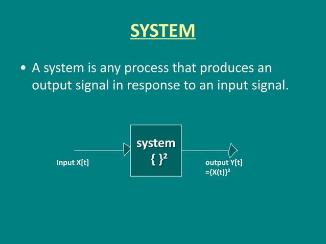 Signals and system unit 1 | PPTX