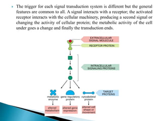 Signal transduction | PPTX