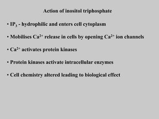 receptor as drug target (receptor structure and signal transduction) | PPT