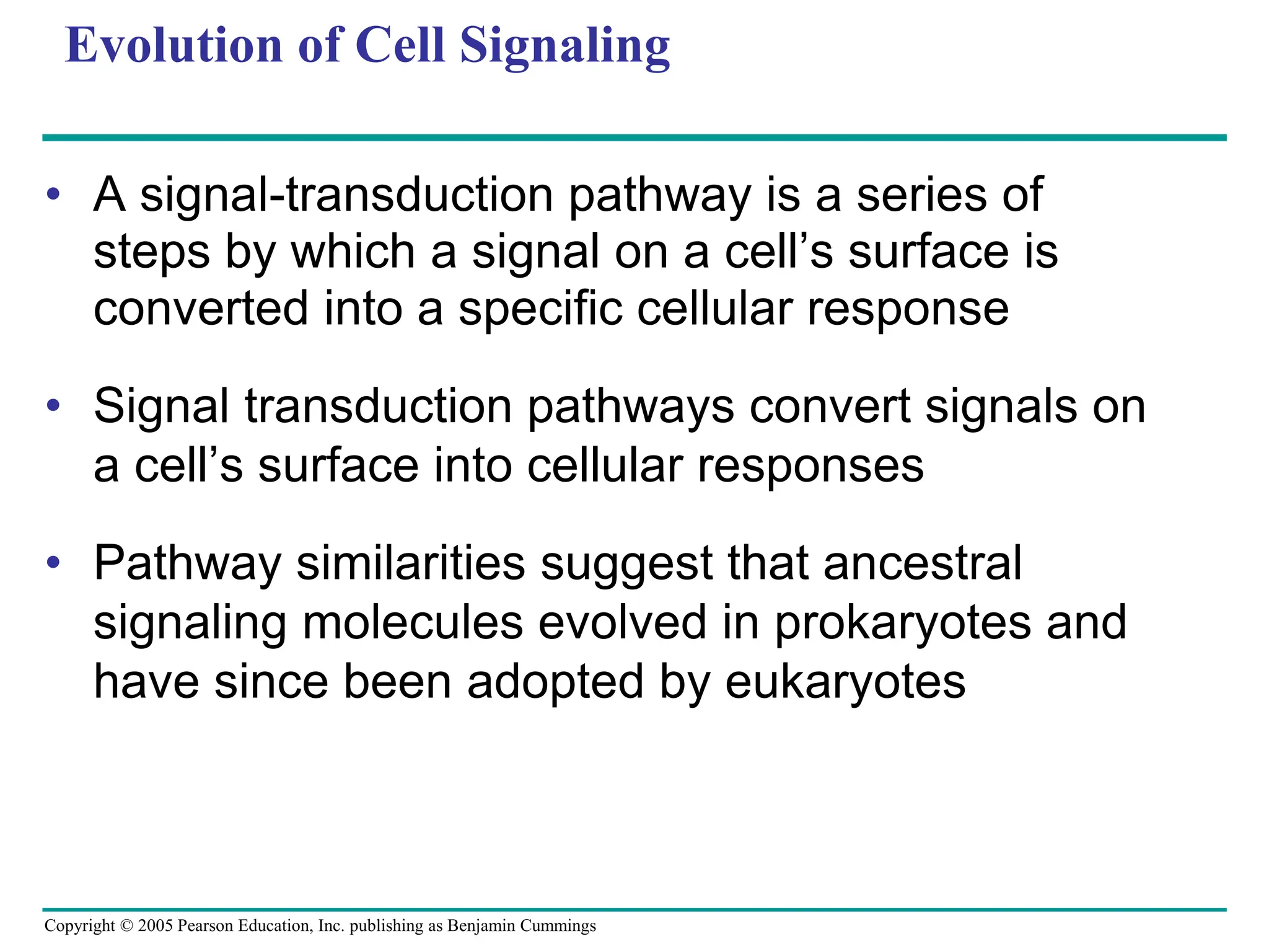 Signal transduction .................... | PPT