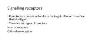 Signal transduction.pptxjvhgxfzghcjkvkbk,vhnb | PPTX