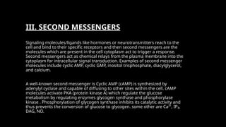 signal transduction pathway- biochemistry | PPTX