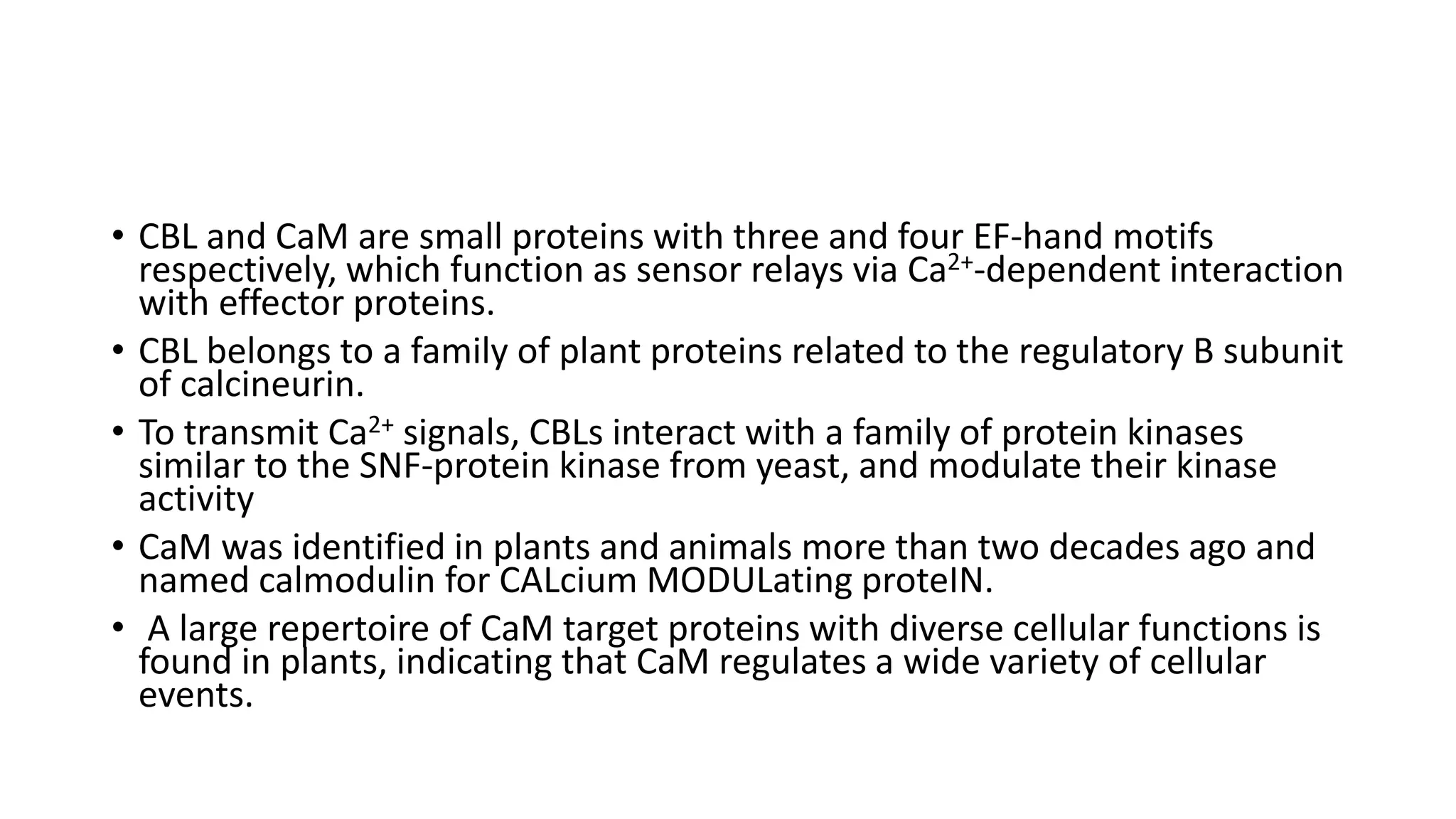 Signal transduction Calcium Signaling | PDF