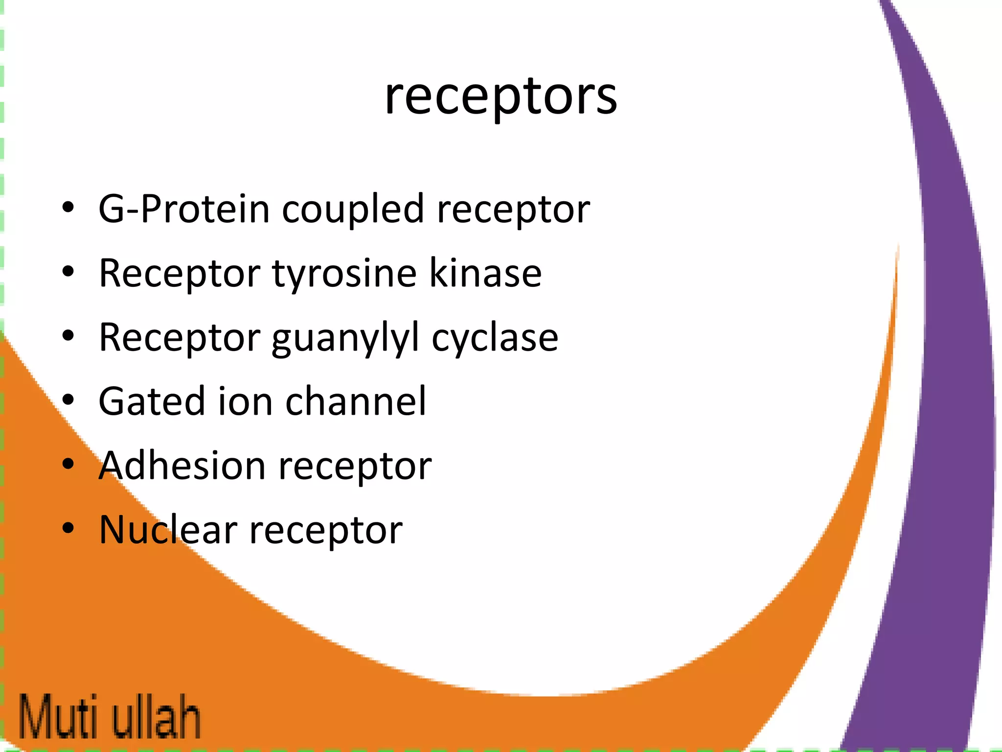 Signal transduction and hormone receptor complex | PPT