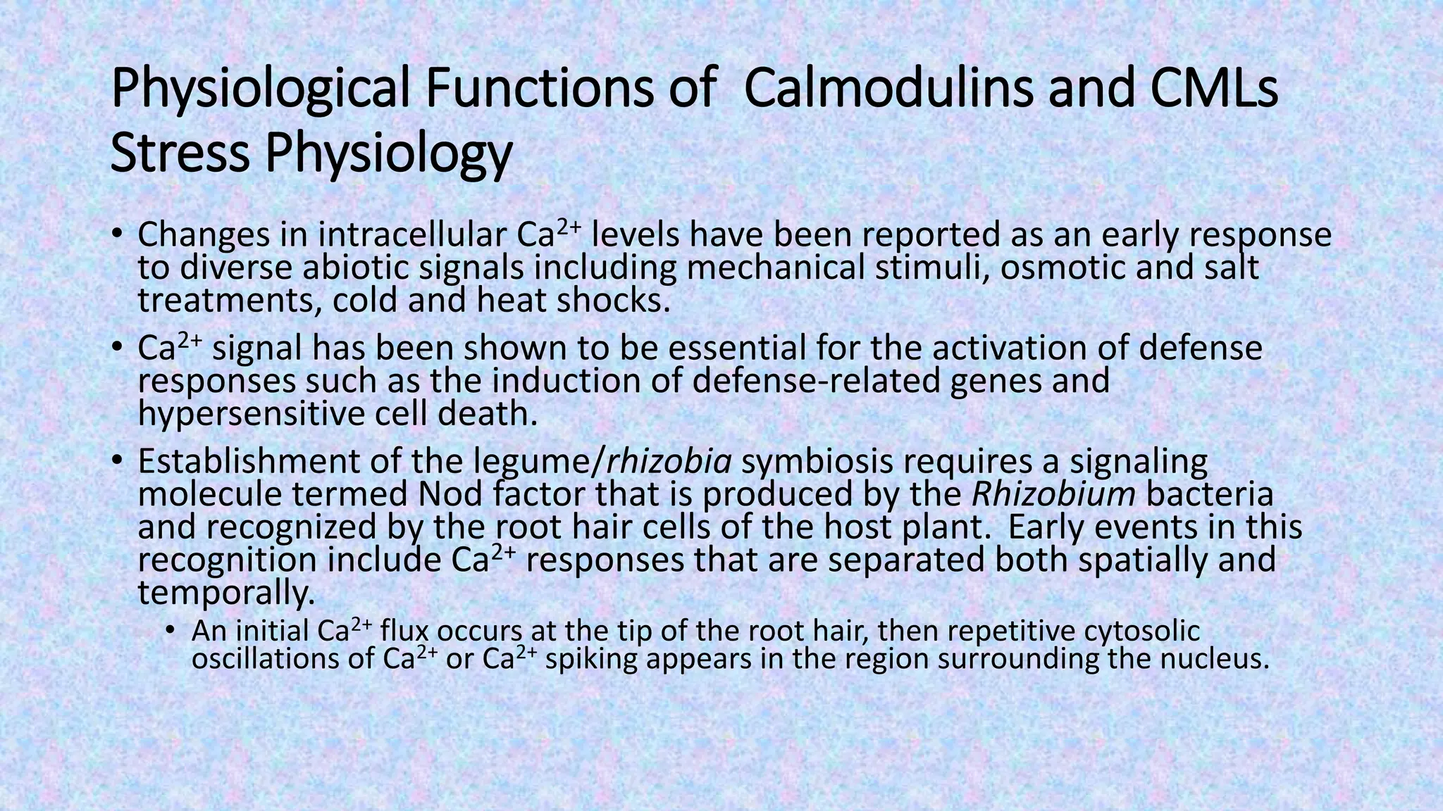 Calmodulin | PPTX