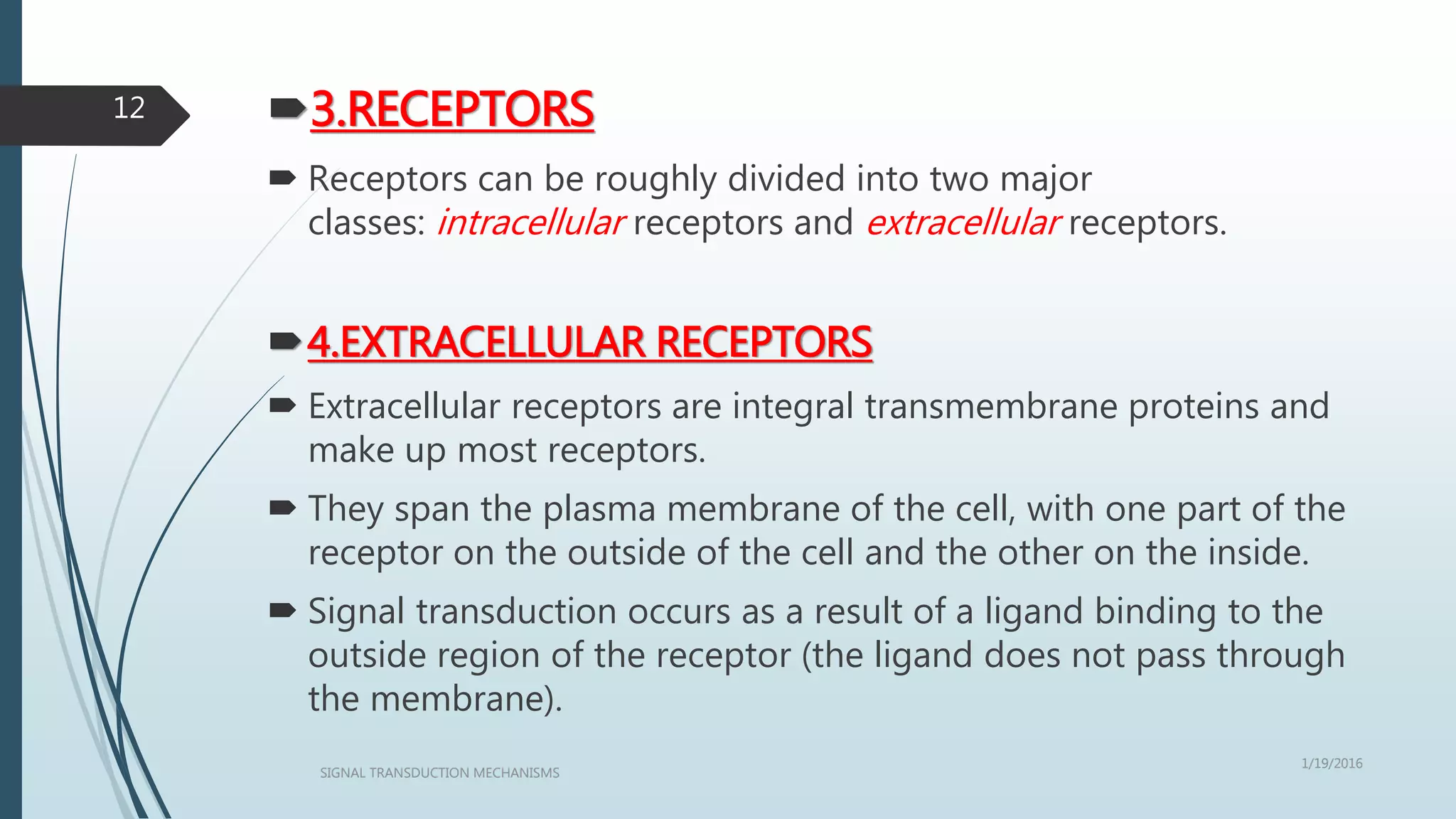 Signal transduction pathways | PPTX