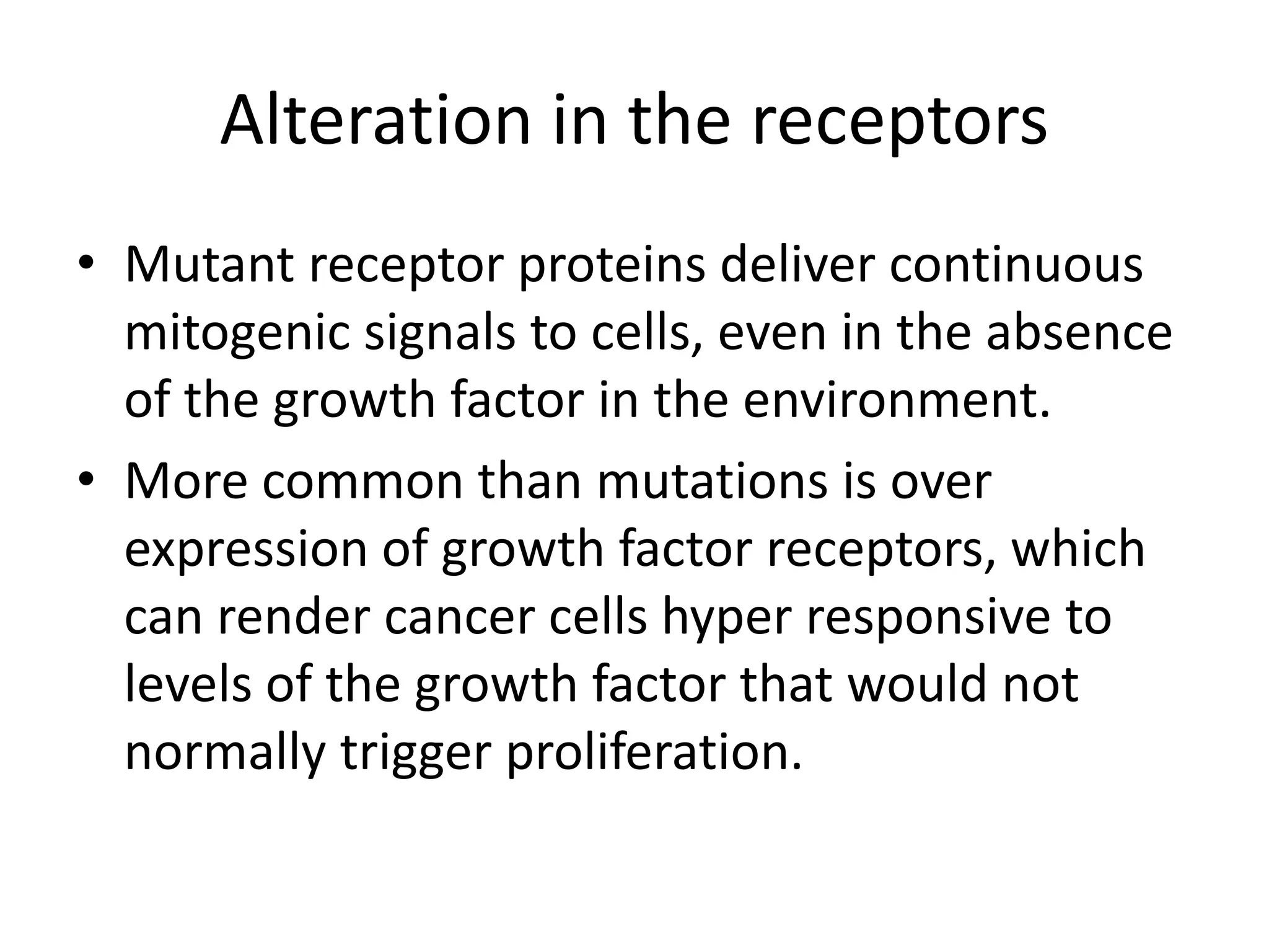 Signal transduction proteins and pathways in oncogenesis | PPTX