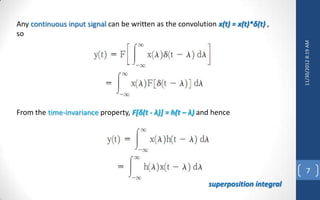Signal transmission and filtering section 3.1 | PPSX