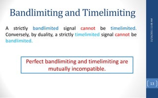 Signal transmission and filtering section 3.2 | PDF