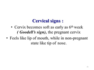 Sign and symptoms, diagnosis and minor ailments in pregnancy | PPTX