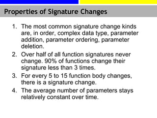 Signature Change Analysis | PPT