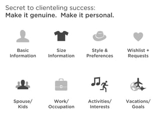 Signature - introduction to clienteling | PPT