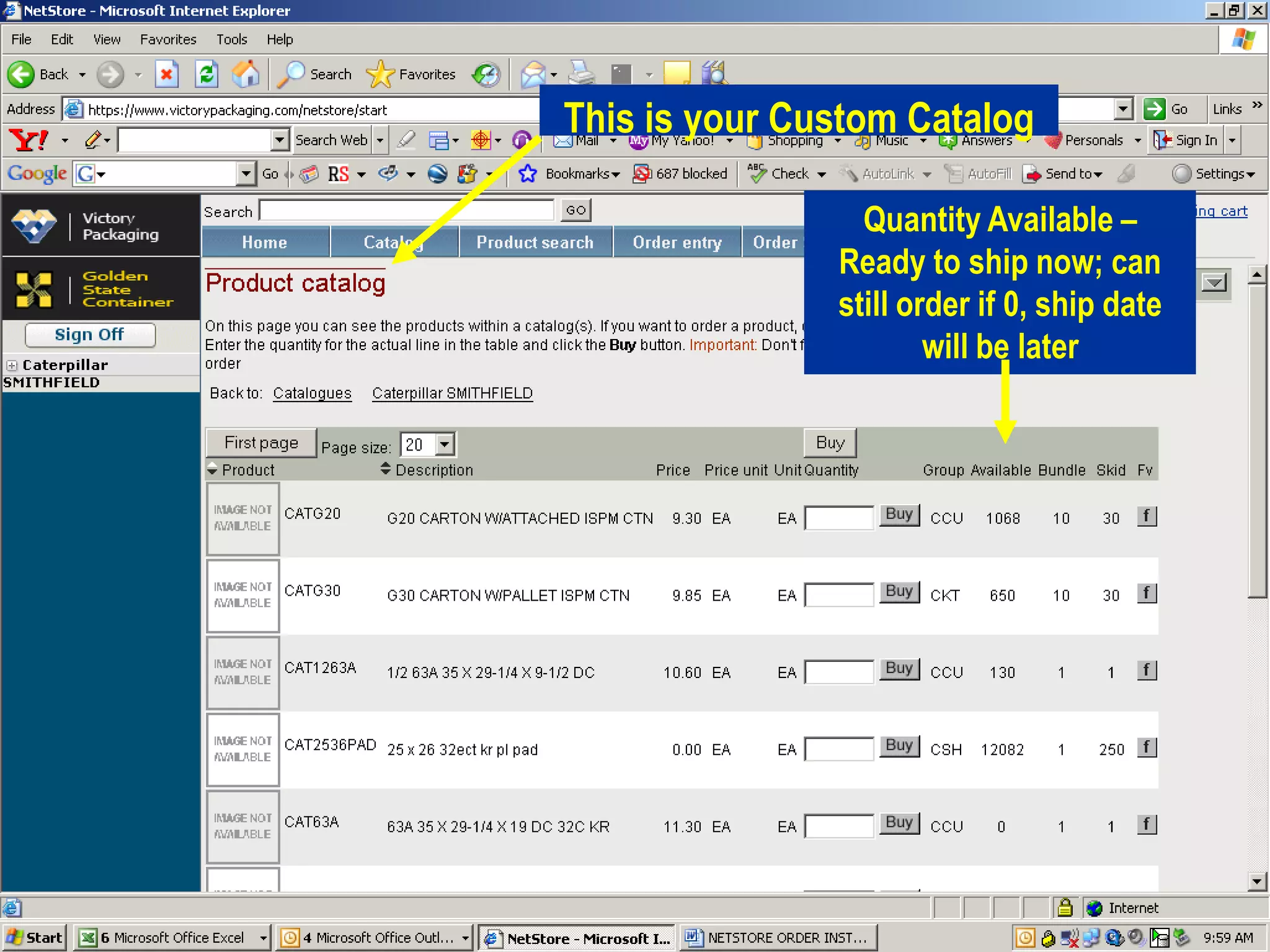 Signature Brands Victory Packaging Presentation | PPT