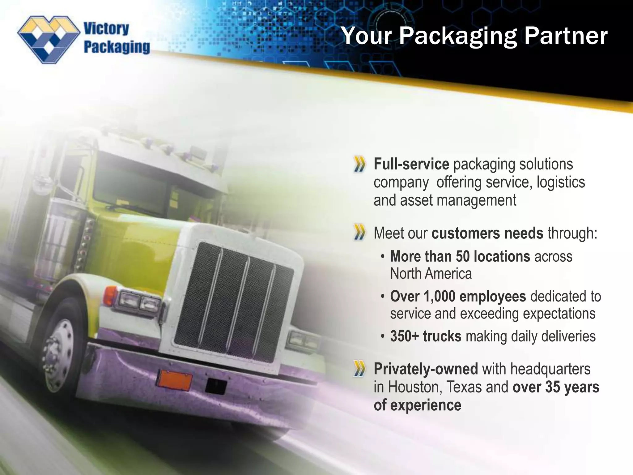 Signature Brands Victory Packaging Presentation | PPT