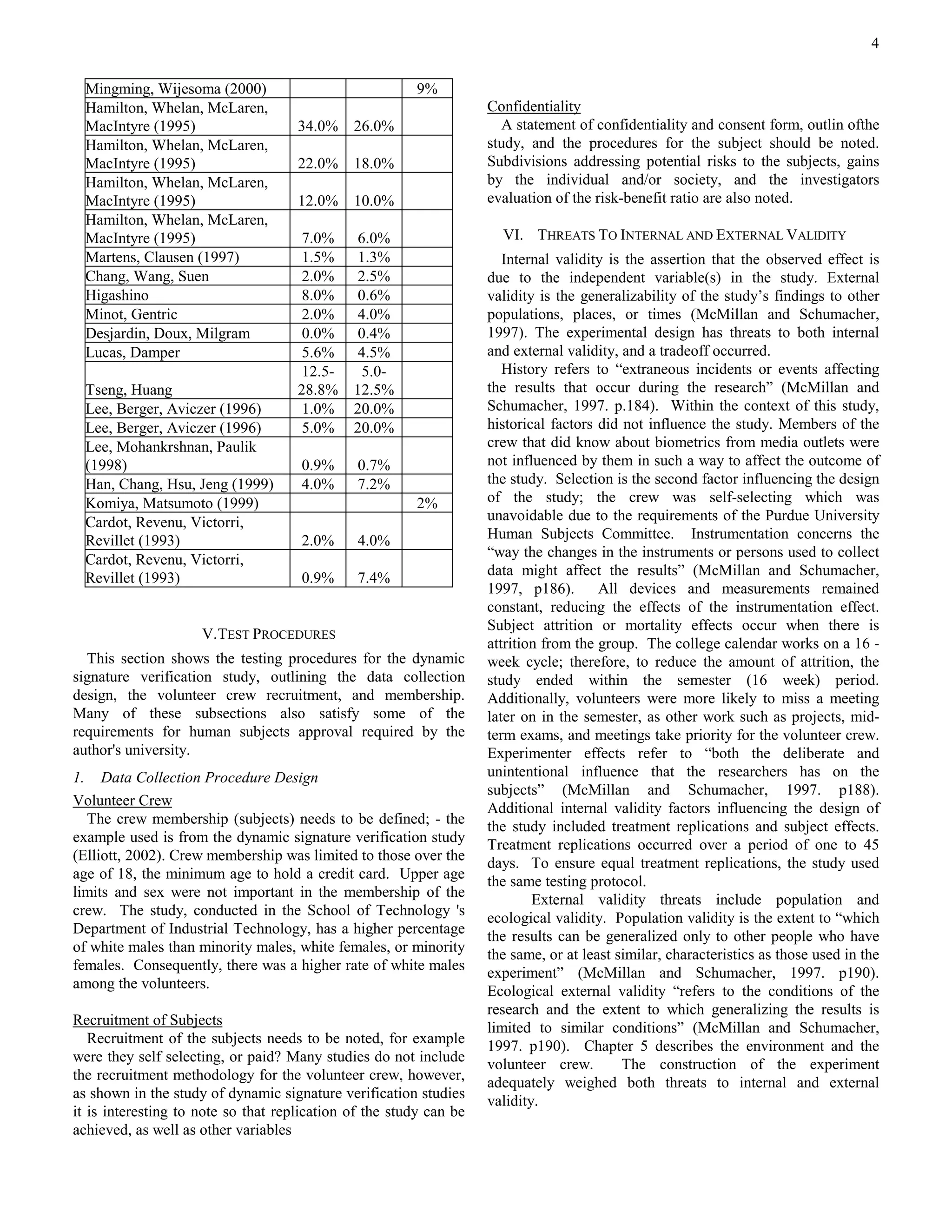 2002 Development Of A Biometric Testing Protocol For Dynamic Signature Verification Pdf