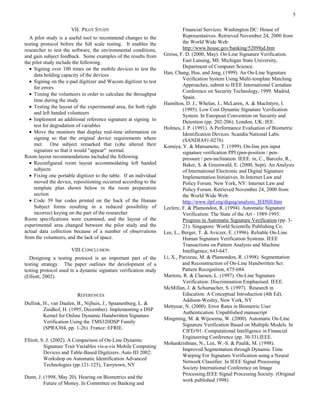 (2002) Development of a Biometric Testing Protocol for Dynamic ...