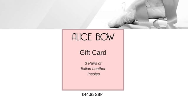 Alice Bow - Signature Leather Insoles | PPTX | Coupons and Discounts ...