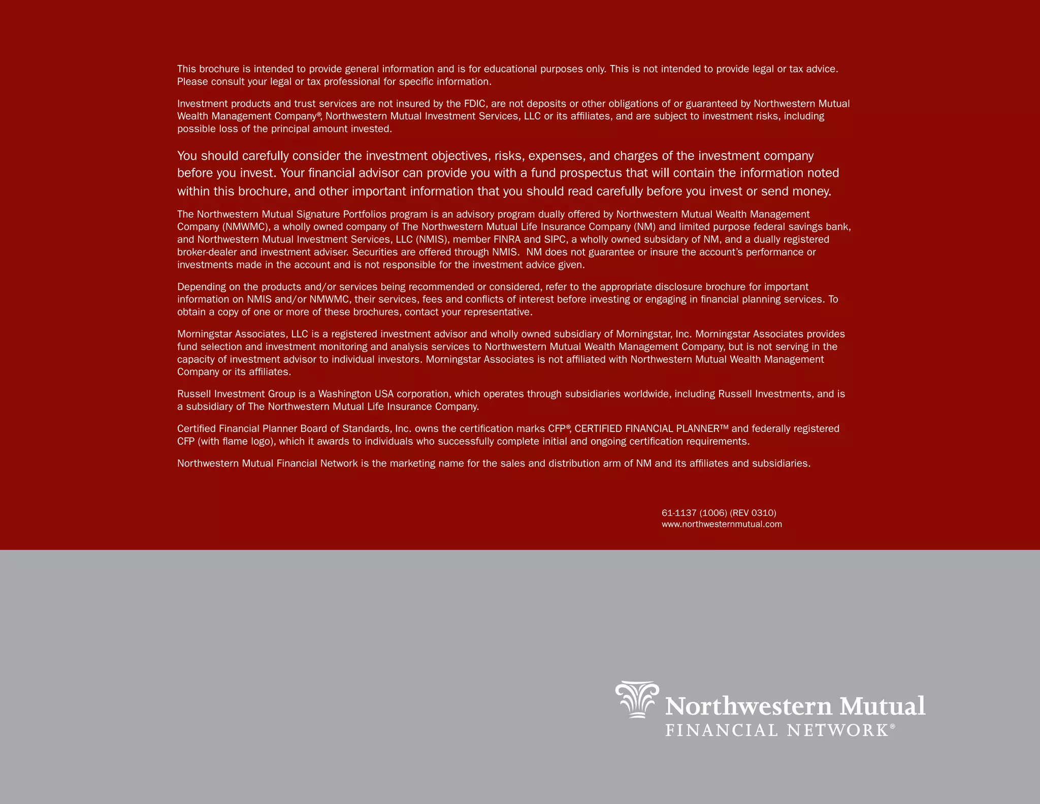 Signature Portfolio Brochure | PDF