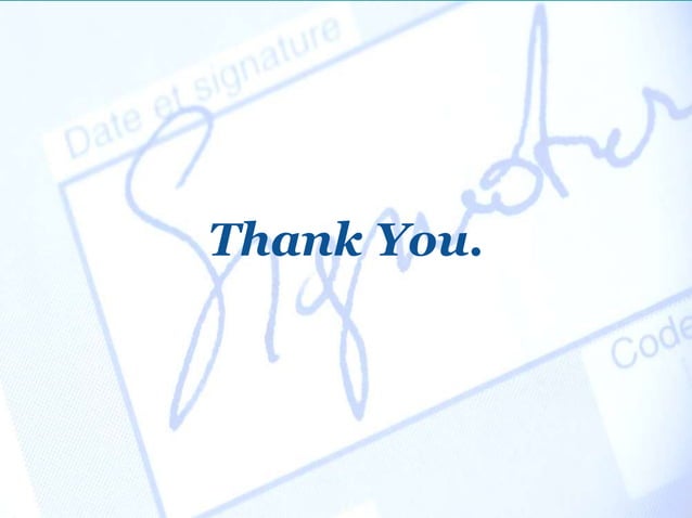 Biometric Signature Recognization Ppt