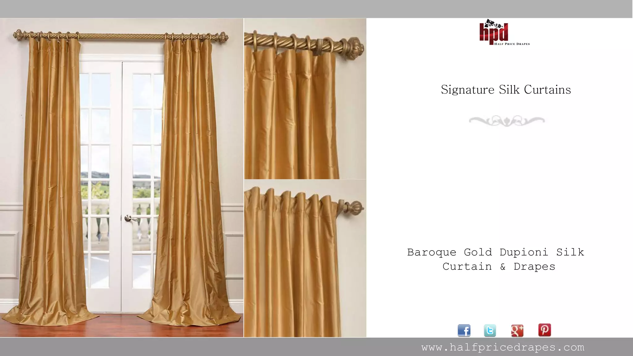 Signature silk curtains | PPTX