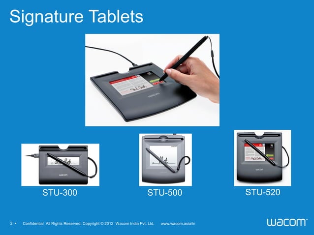 Signature solutions from Wacom | PPT