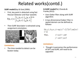 Signature verification Using SIFT Features | PPT