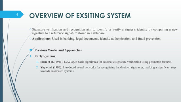 SIGNATURE VERIFICATION.pptx SIGNATURE VERIFICATION | PPTX
