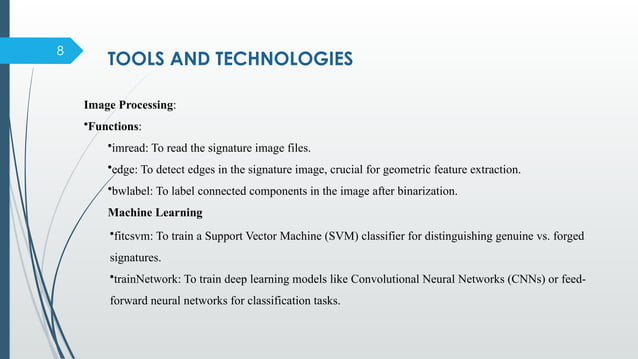 SIGNATURE VERIFICATION.pptx SIGNATURE VERIFICATION | PPTX