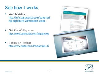 Signature Verification | PDF