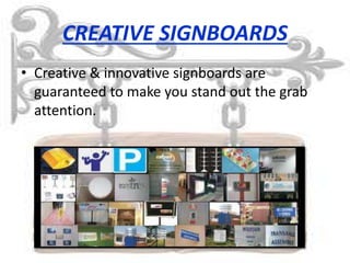 Signboards | PPTX