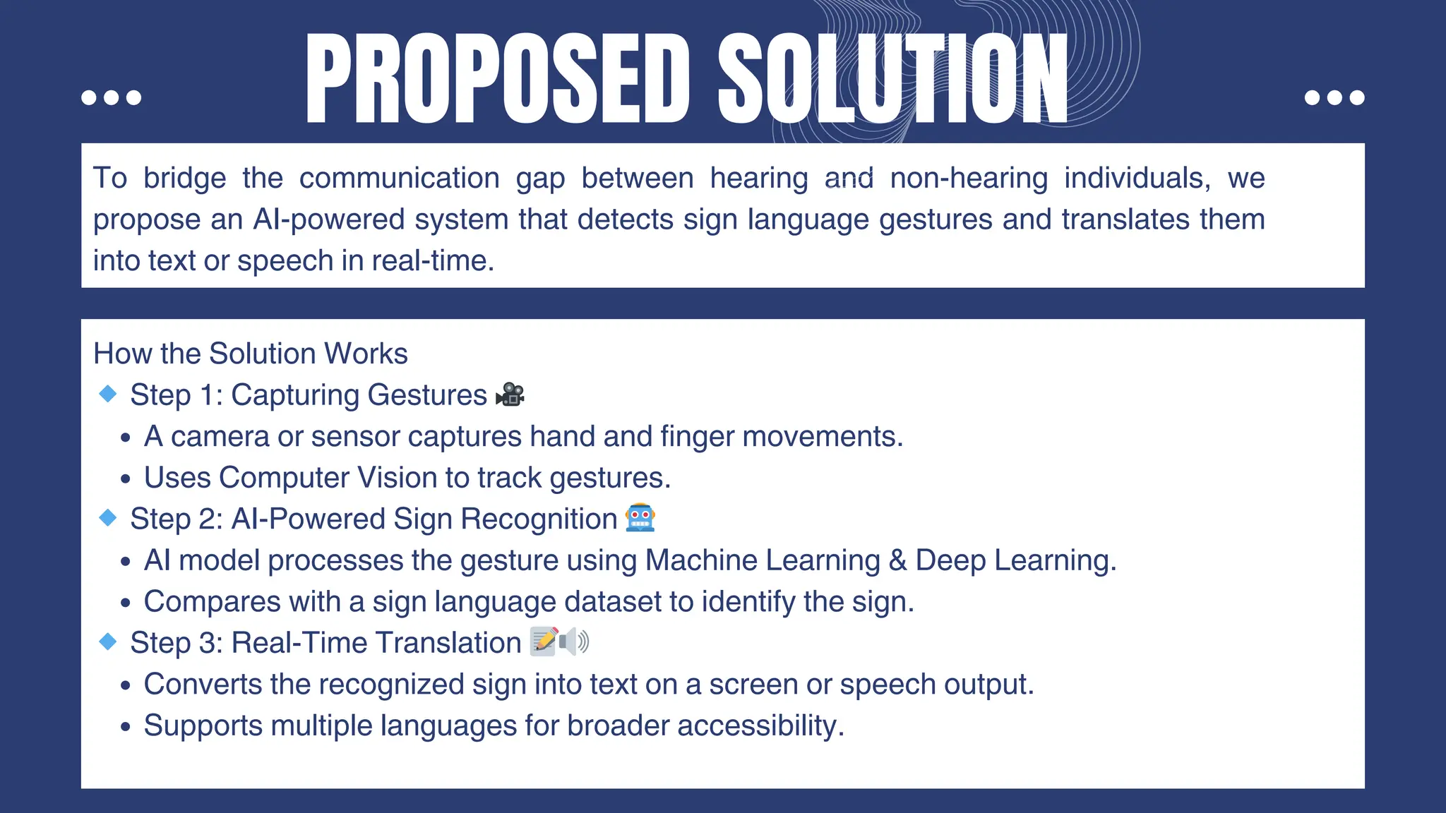 AI-Based Sign Language Detection & Real-Time Translation into Text ...