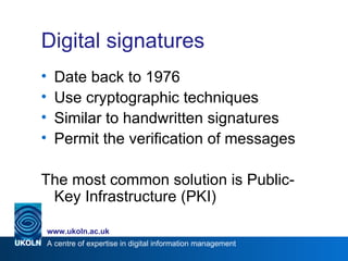 Signed metadata : method and application | PPT