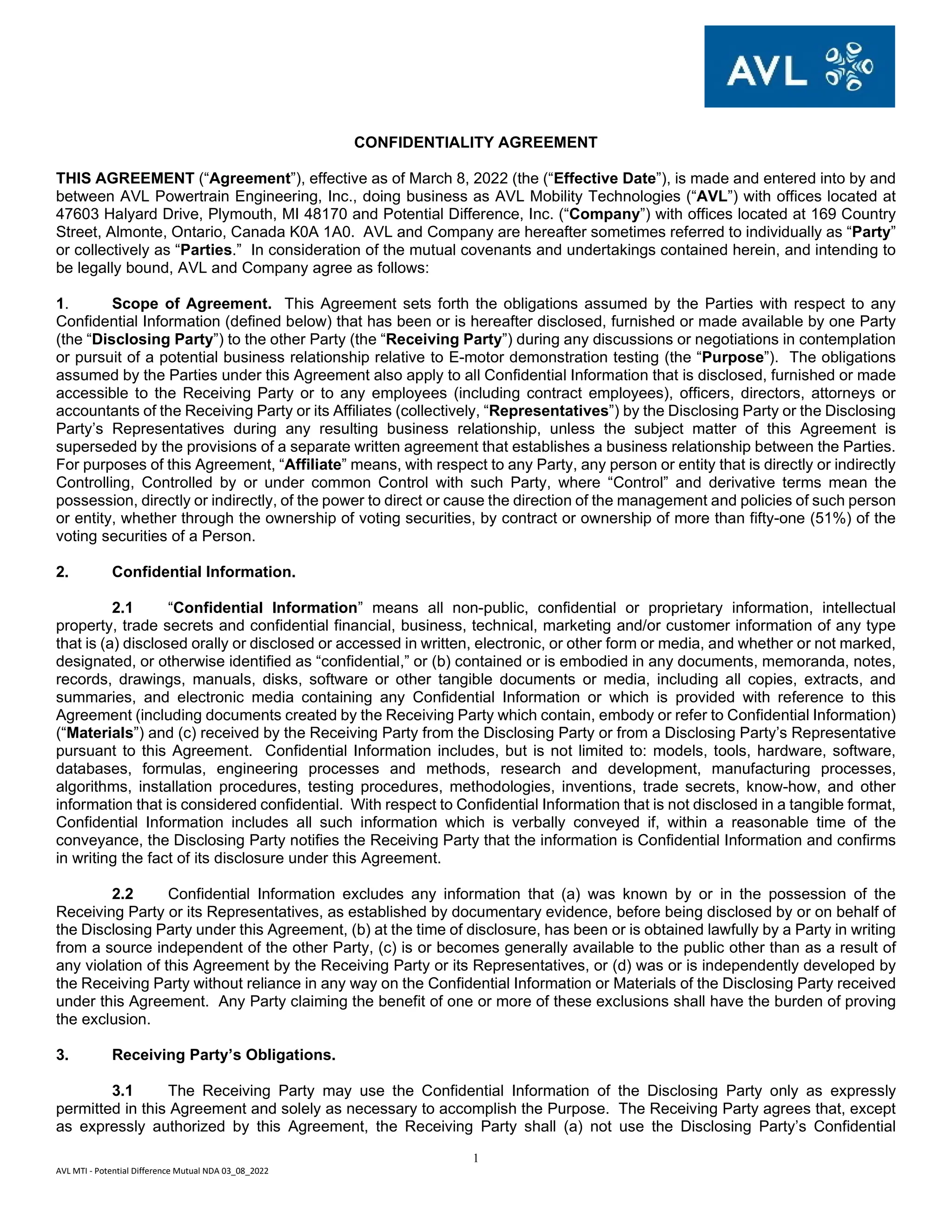 SIGNED AVL MTI - Potential Difference Mutual NDA 03_08_2022.pdf