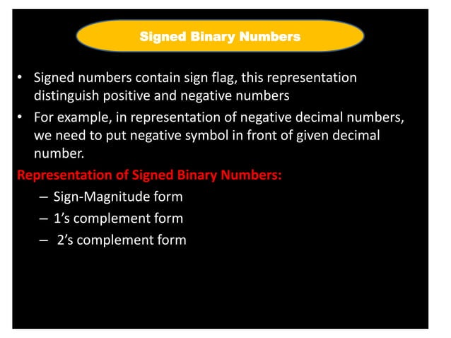 Signed Binary Numbers Pdf Computing Technology And Computing