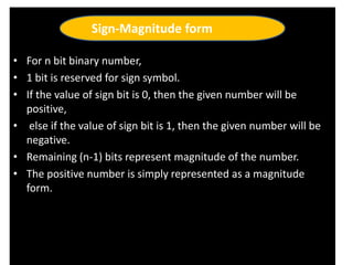 Signed Binary Numbers | PDF