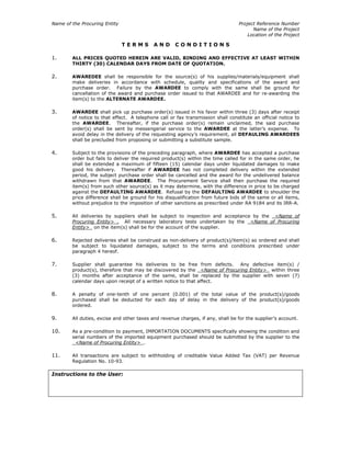 Signed contract and purchase order | PDF