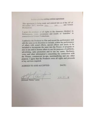 Signed contracts | DOCX