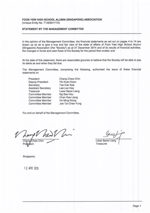 Signed copy of 2014 accts