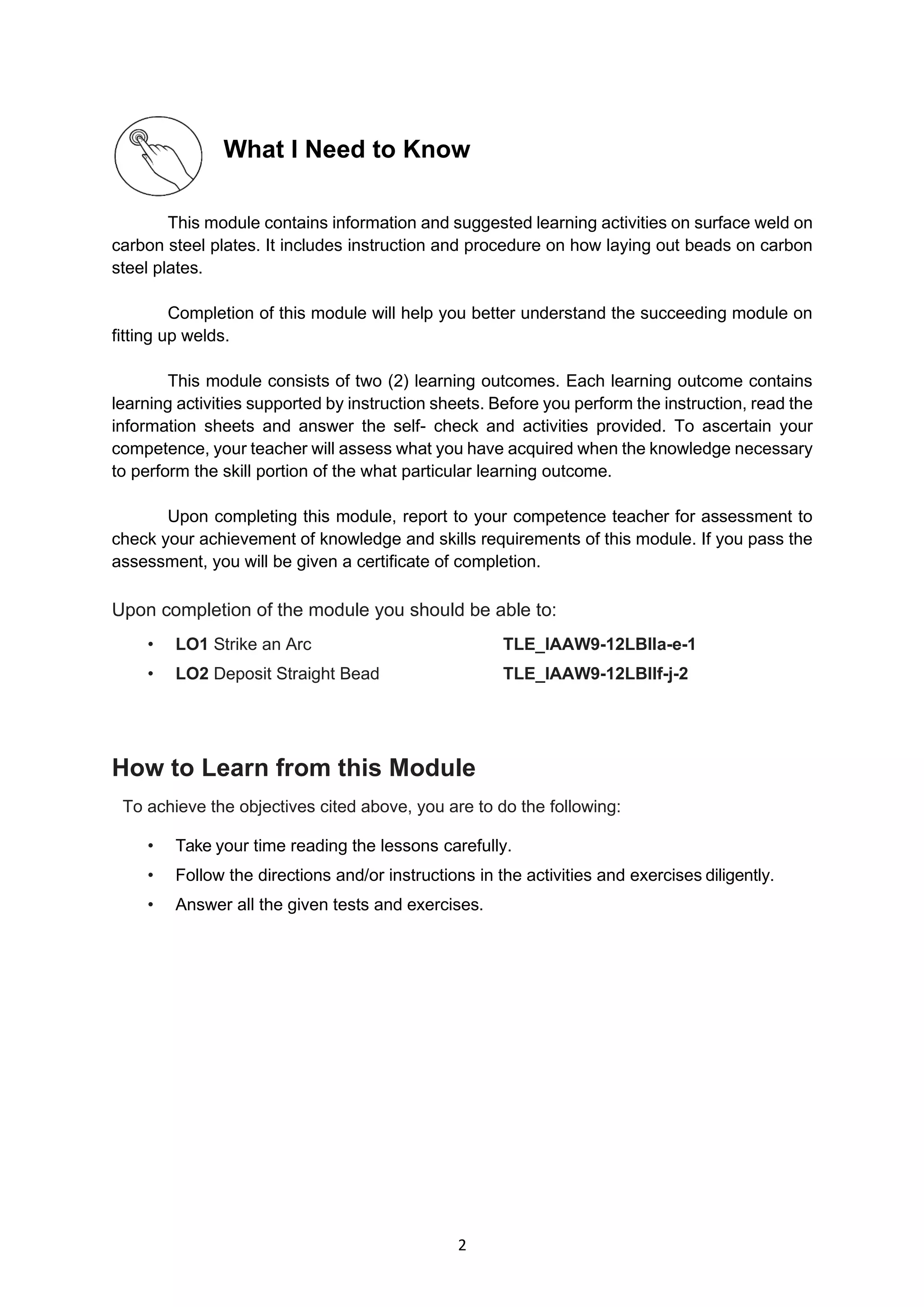 Signed off_ SMAW11 _q1_m3_Laying Out Beads and Carbon Steel Plates_v3.pdf