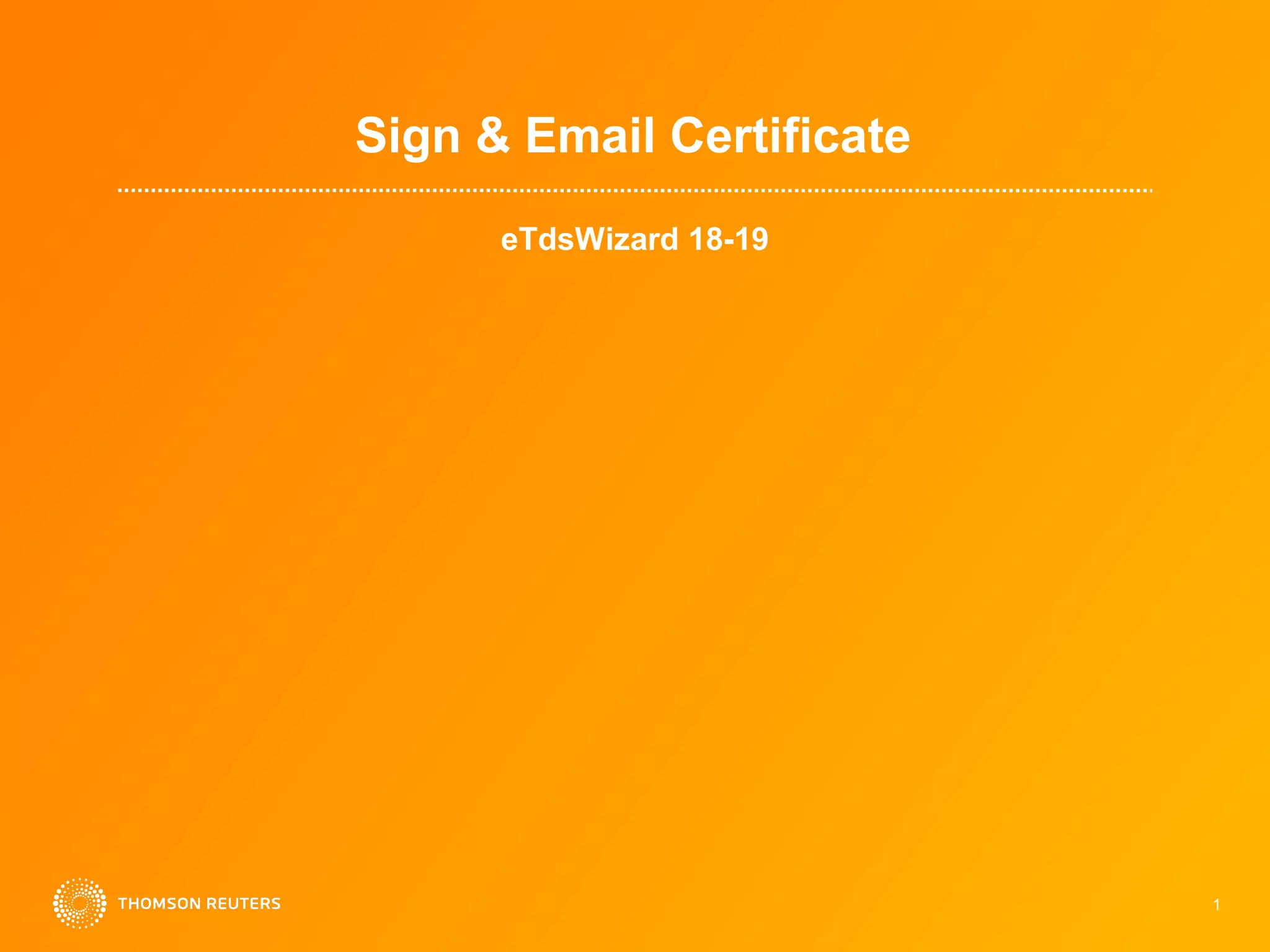 Sign & email certificare | PPT
