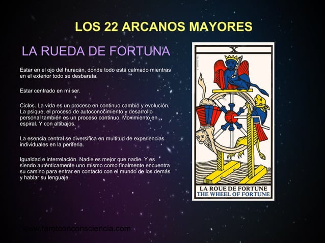 Significado 22 arcanos mayores del tarot | PPT