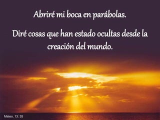 Significado de las Parabolas de Jesus.ppt