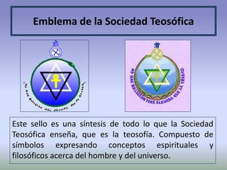 Significado del sello de la sociedad teosófica | PPTX